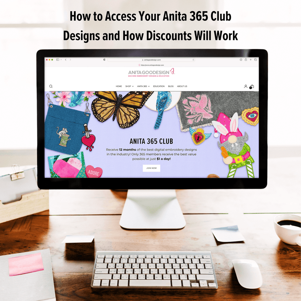 How to Access Your Anita 365 Club Designs and How Discounts Will Work ...