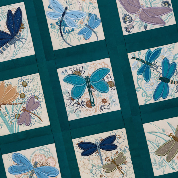Enchanted Dragonfly Quilt — Anita Goodesign