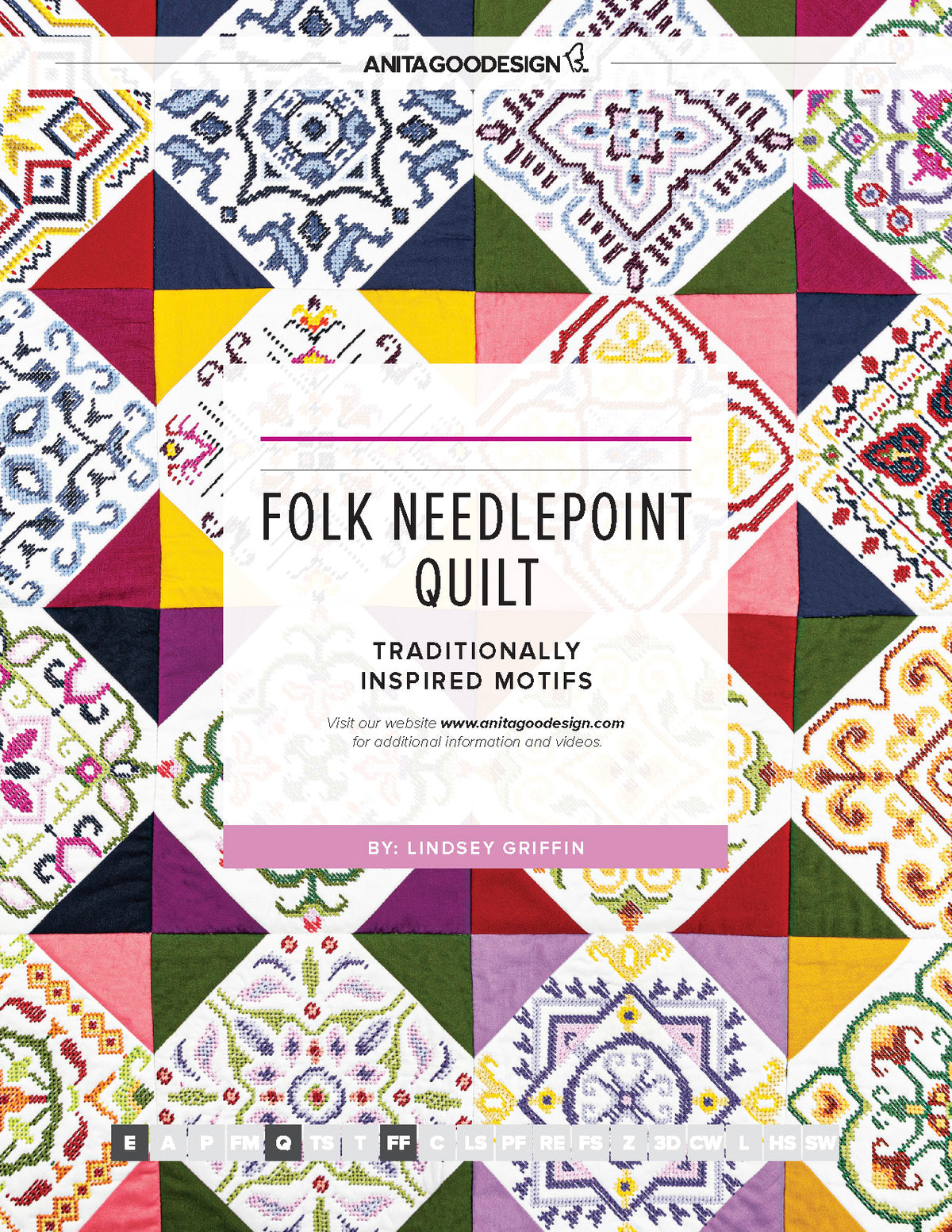 Folk Needlepoint Quilt — Anita Goodesign