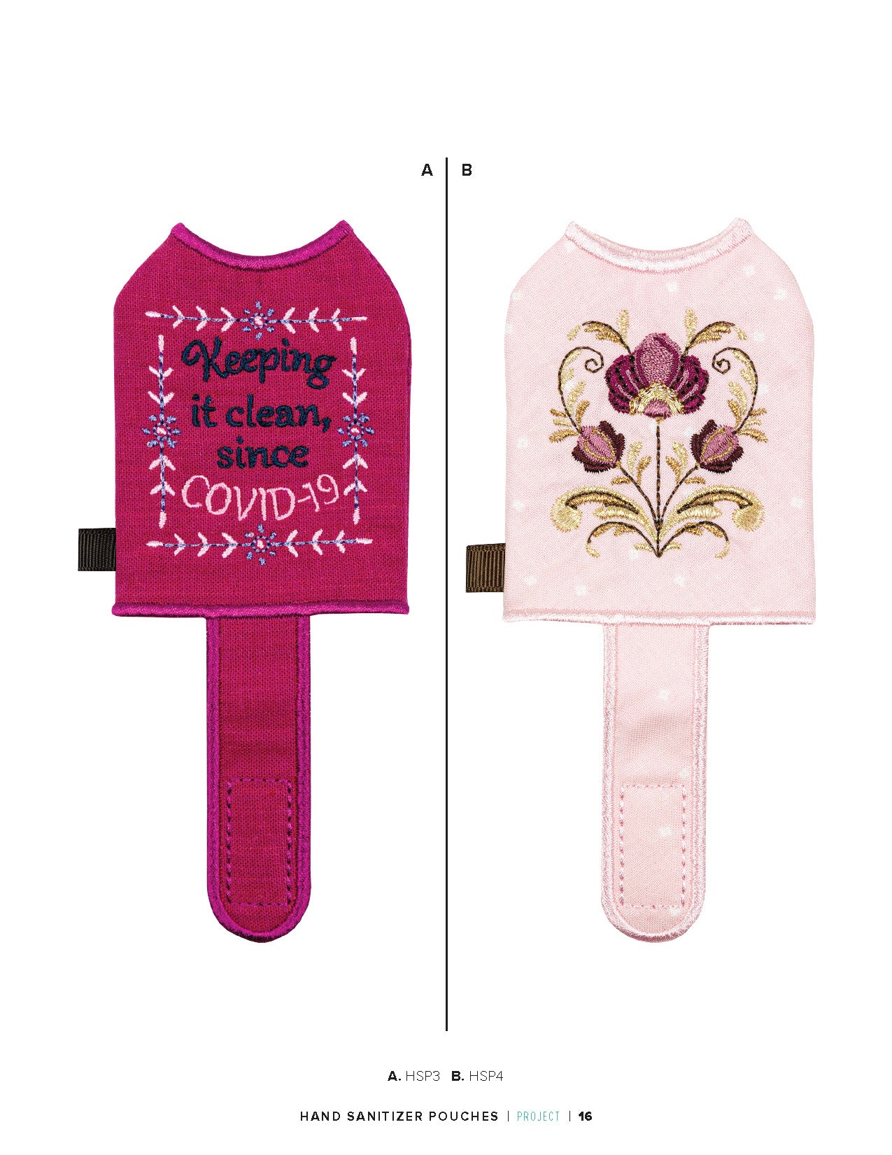 Hand Sanitizer Pouches — Anita Goodesign