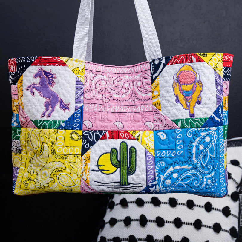 Old West Bandana Bag — Anita Goodesign