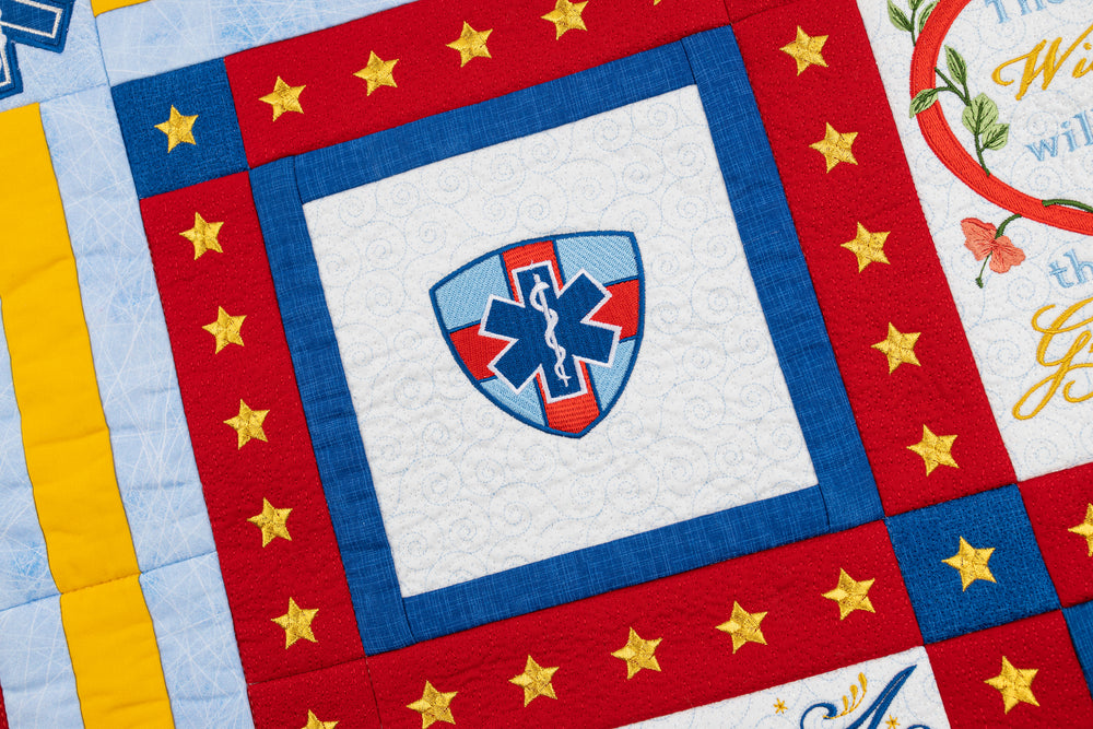 Prayer Quilt for First Responders — Anita Goodesign