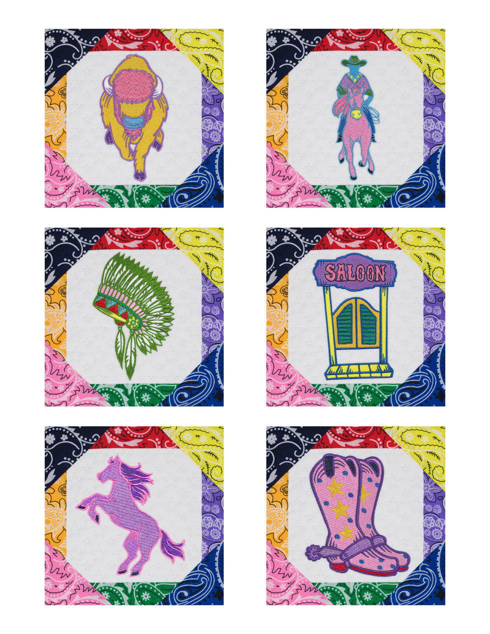 Old West Bandana Bag — Anita Goodesign