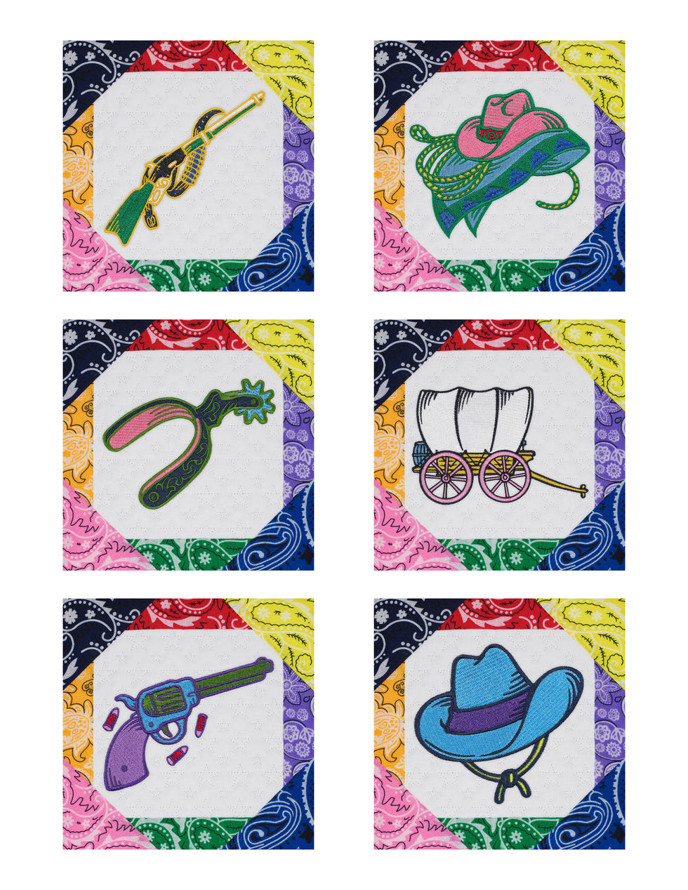 Old West Bandana Bag — Anita Goodesign