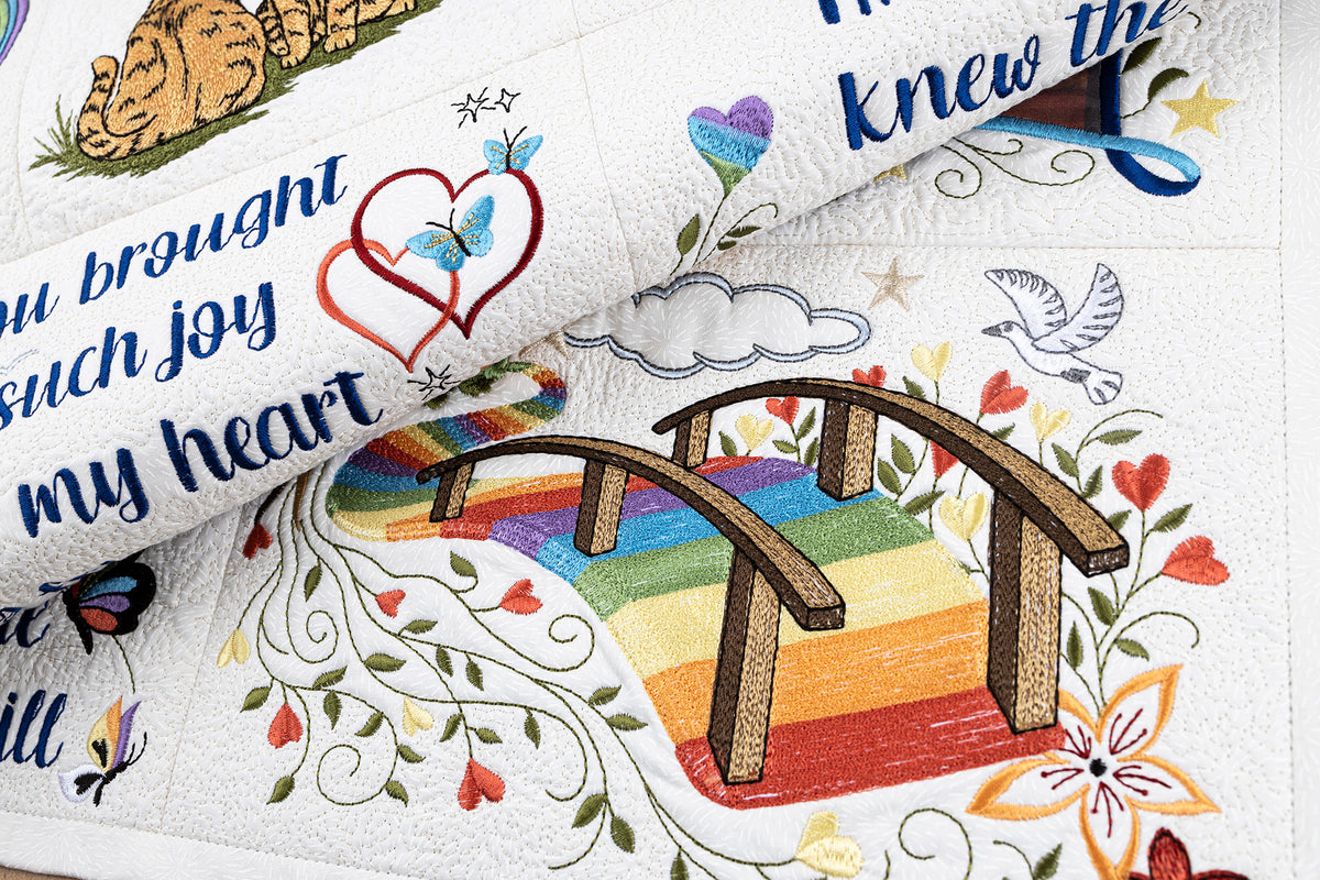 Rainbow Bridge Quilt — Anita Goodesign