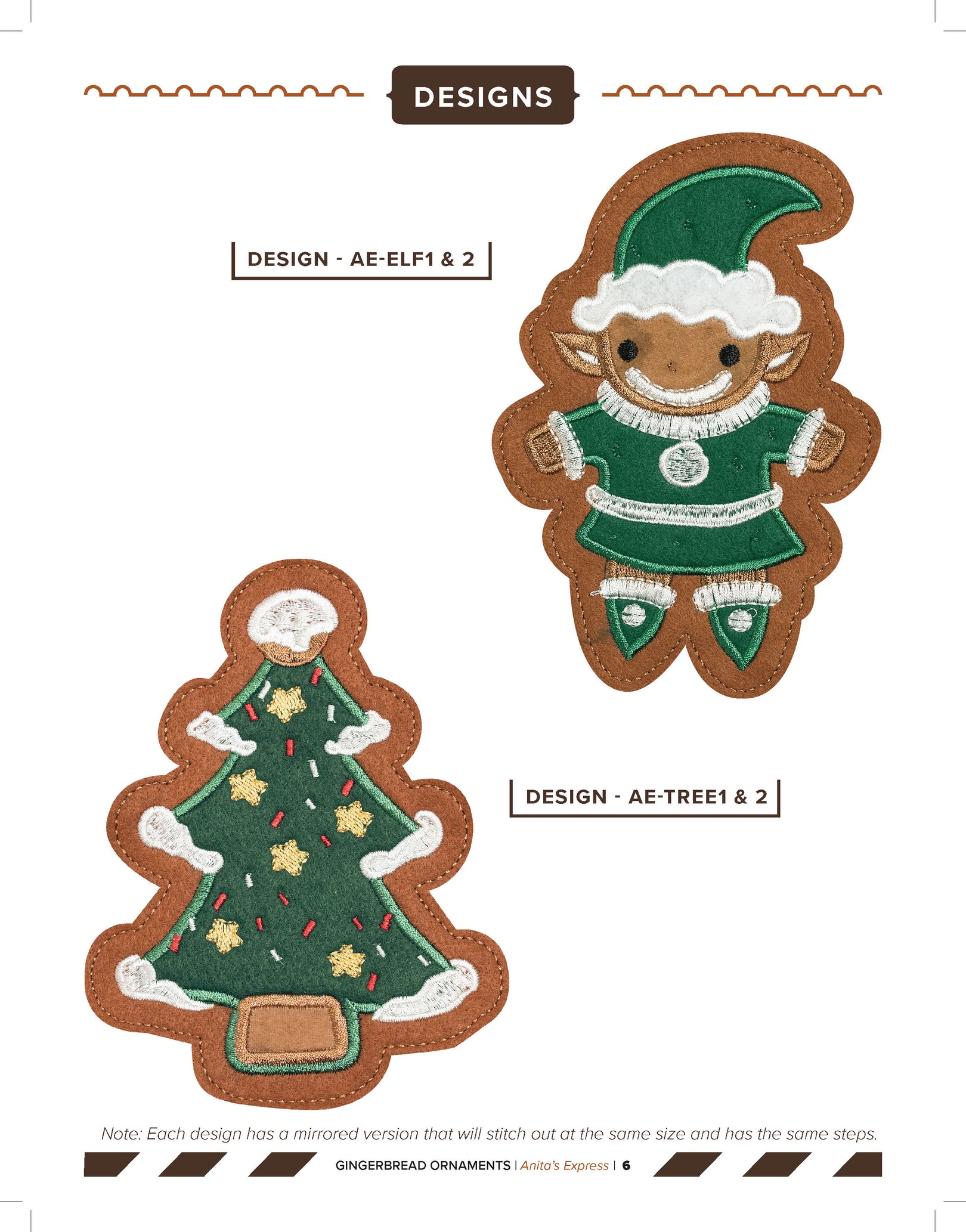 Gingerbread Ornaments — Anita Goodesign