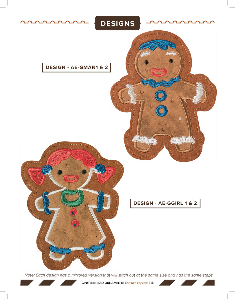 Gingerbread Ornaments — Anita Goodesign
