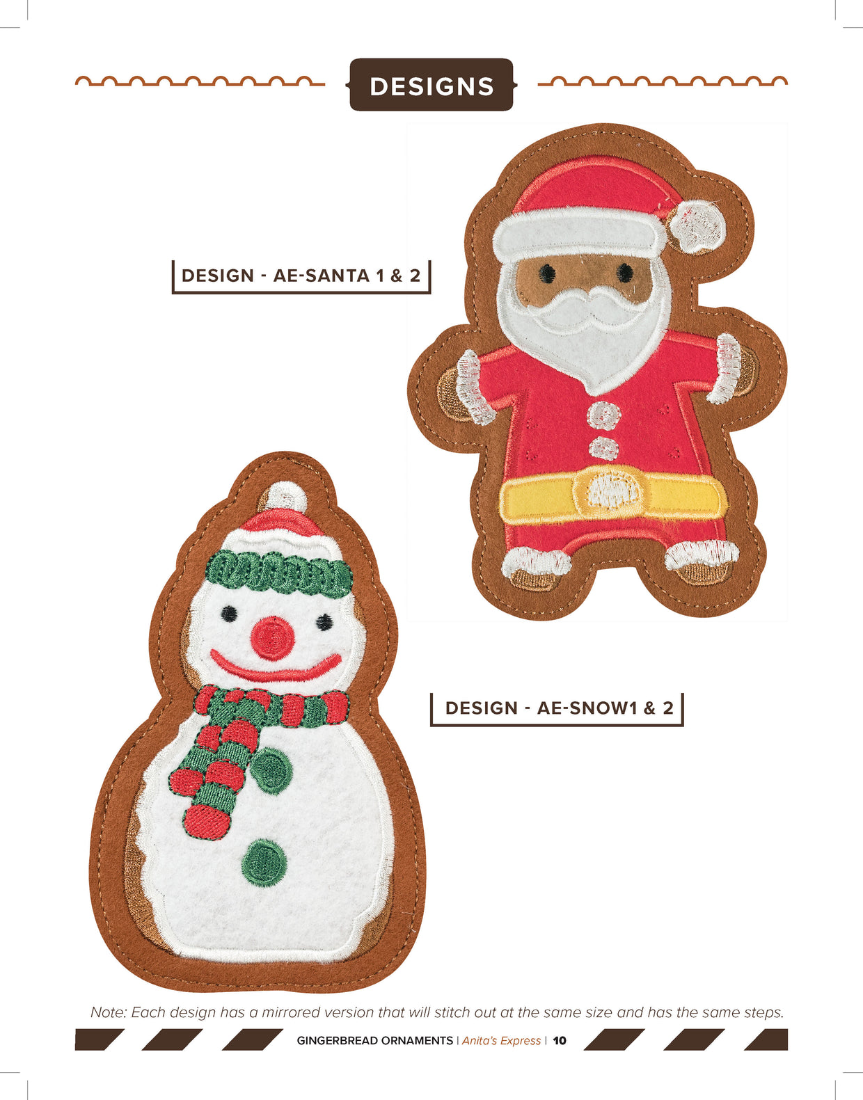 Gingerbread Ornaments — Anita Goodesign