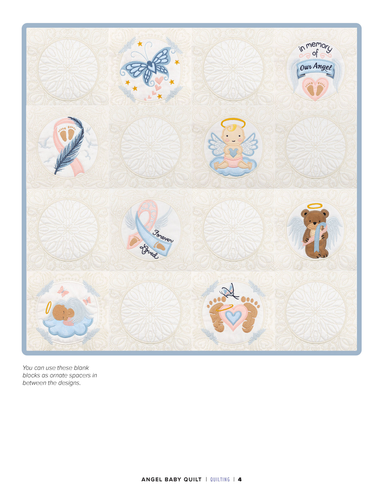 Angel Baby Quilt — Anita Goodesign