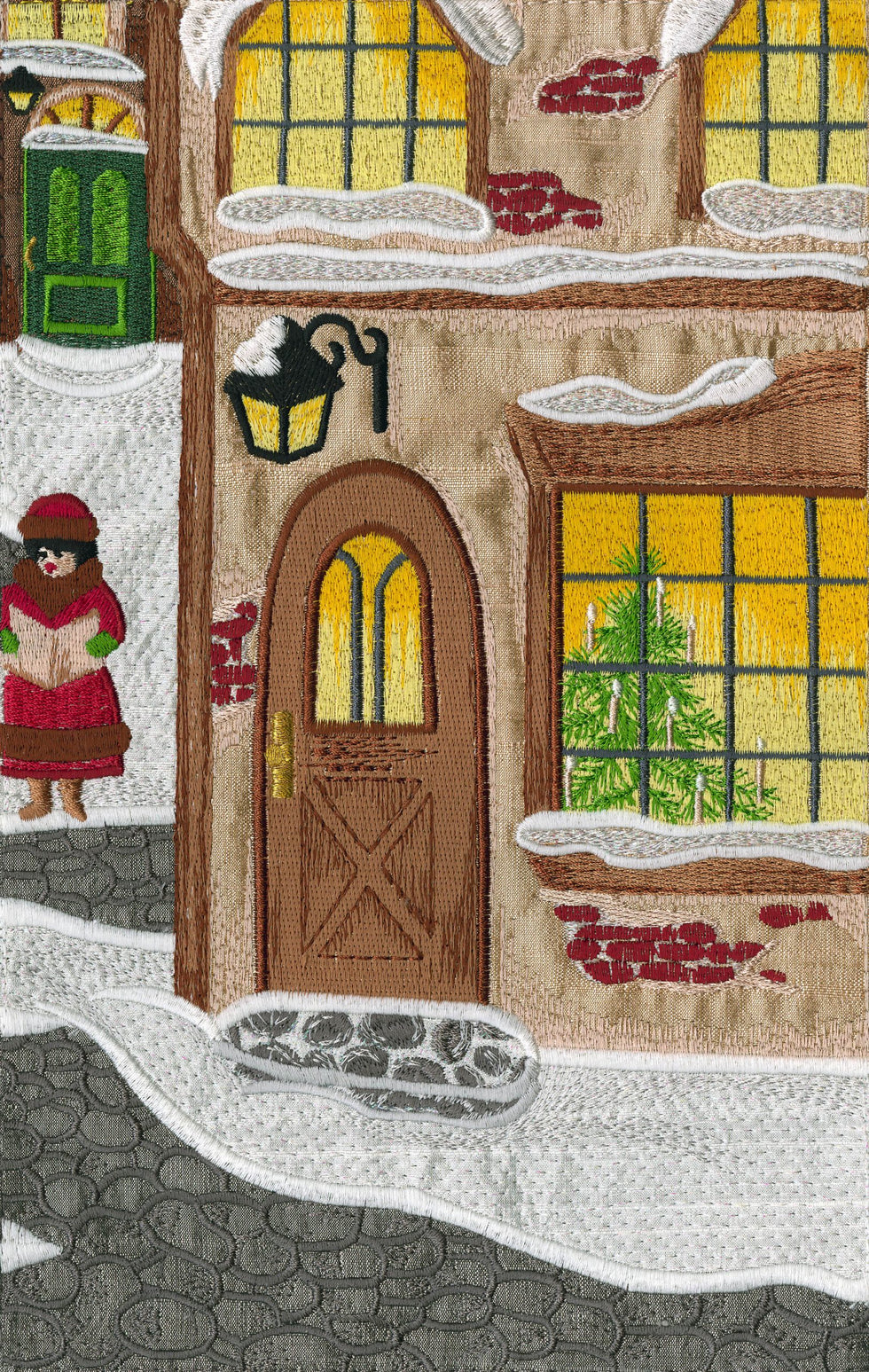 Christmas Village Tile Scene — Anita Goodesign