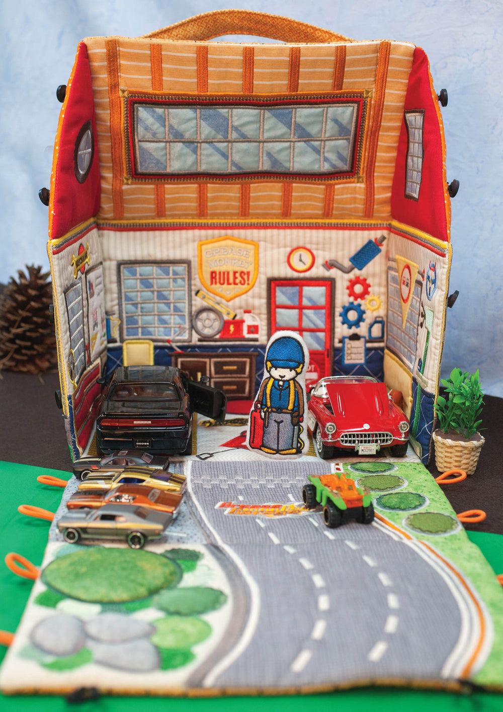 Grease Monkey Garage — Anita Goodesign